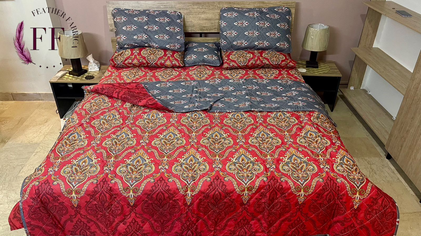 Sindhi Red – Feather Fabrica
